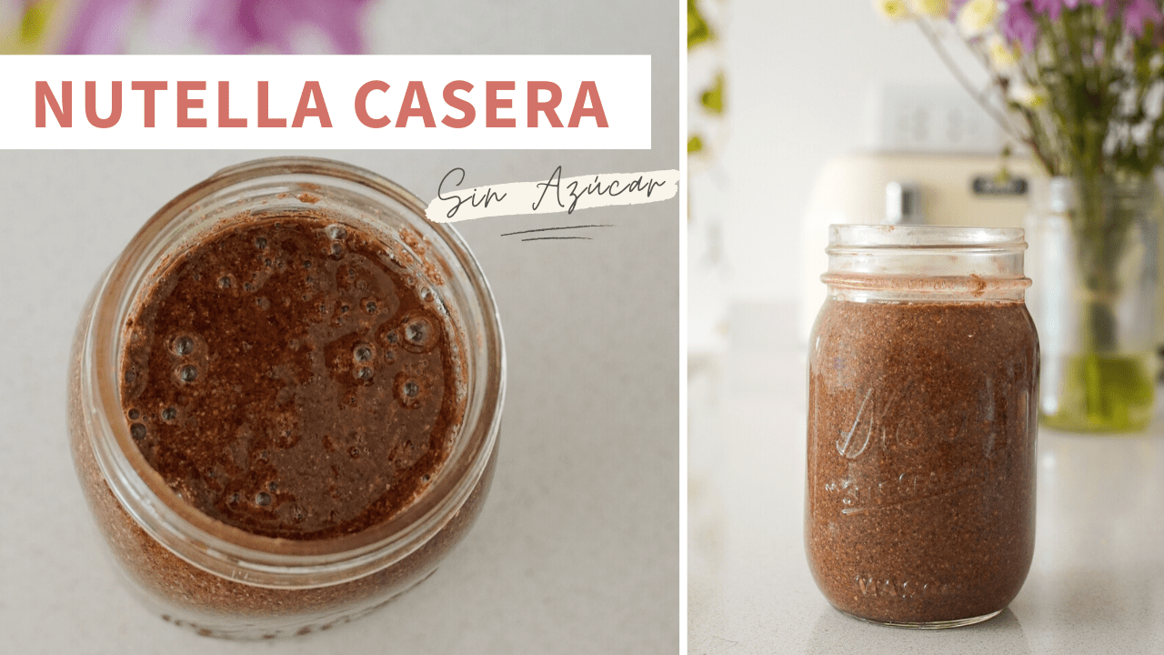 Nutella Casera y Saludable - RECETA MUY FÁCIL por Loli Alliati